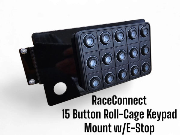 Roll Cage Keypad Mount - 15 Button – RaceWire Solutions