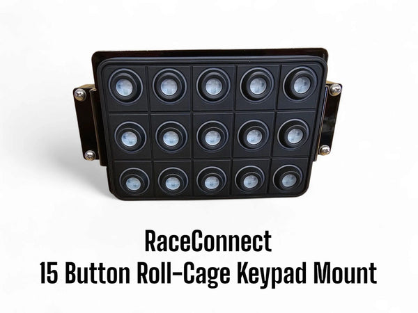 Roll Cage Keypad Mount - 15 Button – RaceWire Solutions